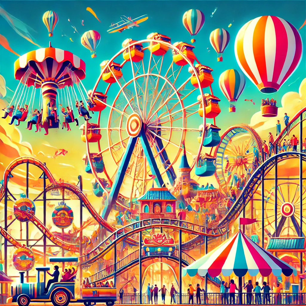 The Magic of Amusement Parks: A Blend of Thrill and Technology ...